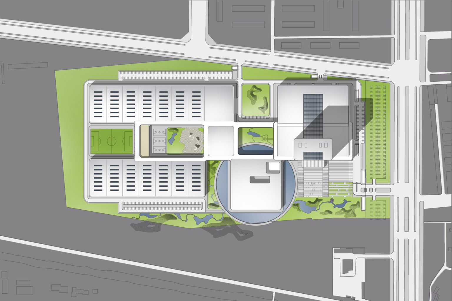 GWM – Great Wall Motor Headquarters – UrbanDesign – GKK Architektur und ...